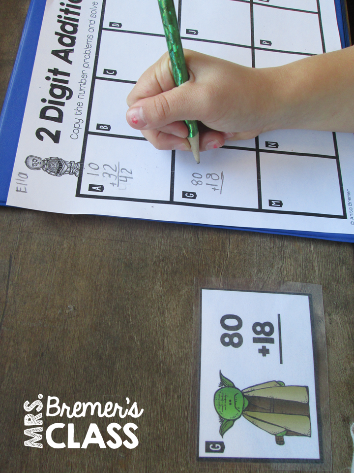 2 Digit Addition Scoot FREEBIE Pack! | Mrs. Bremer's Class