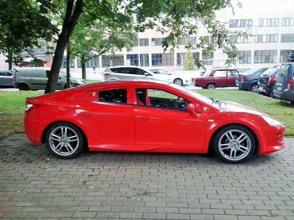 Spotted...cars in Moscow: Tagaz Aquila Ferrari Edition