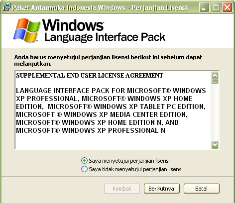Cara Merubah Bahasa Indonesia di Windows XP - Komputer Dan Elektronika