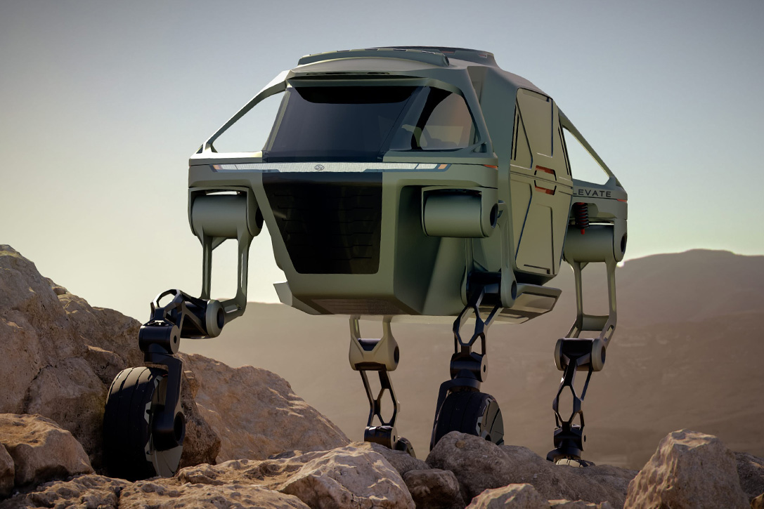 SNAFU!: Hyundai Elevated Walking Car Concept...