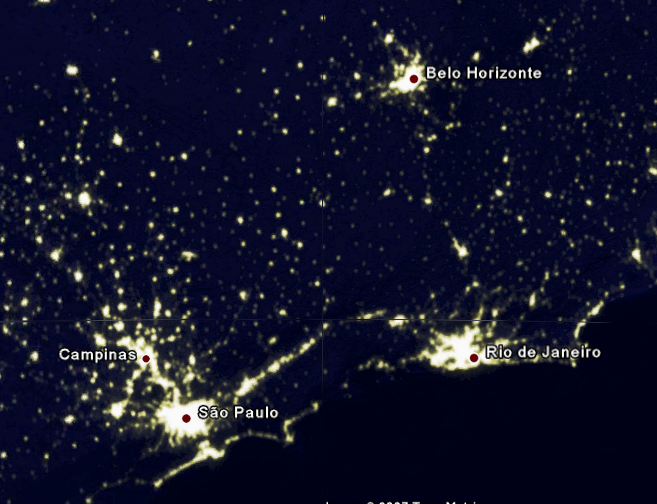 Brasil para o mundo, World to Brazil: Megalópoles e futuras megalópoles ...