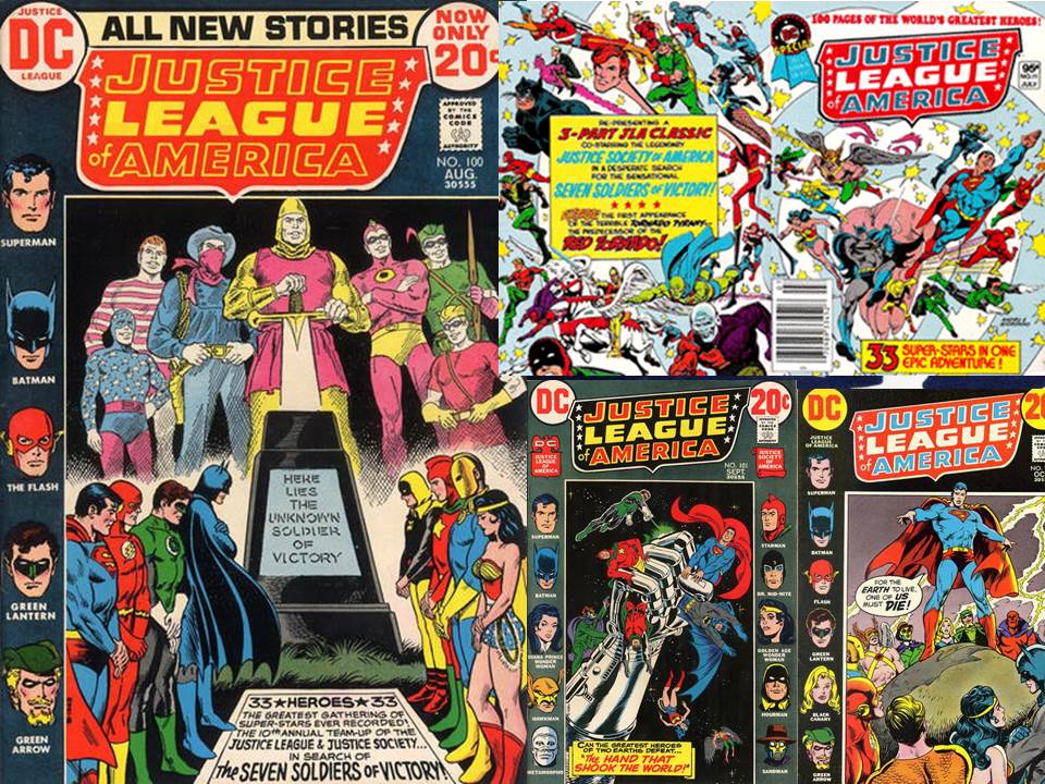 Dave's Comic Heroes Blog: Seven Soldiers of Victory In Leading Comics