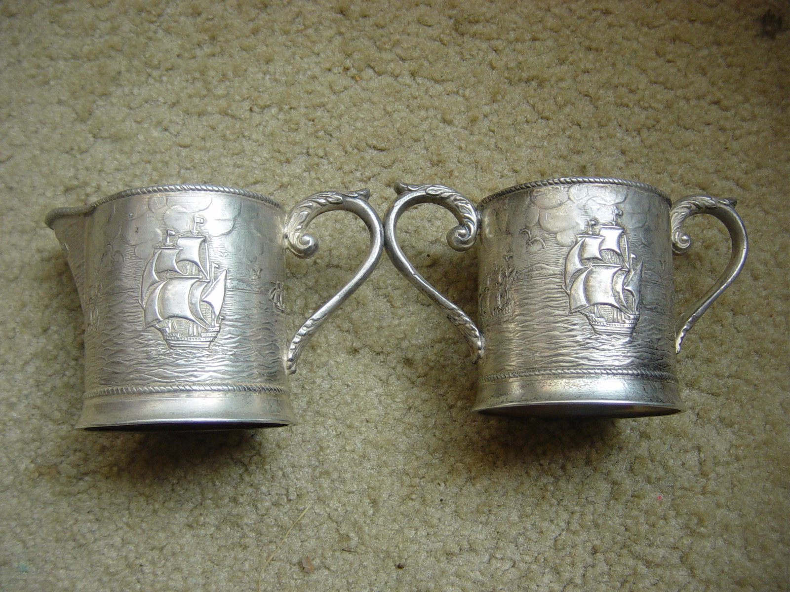 SILVERPLATE MARK IDENTIFICATION - MWC in Upside Down Triangle - M.W ...