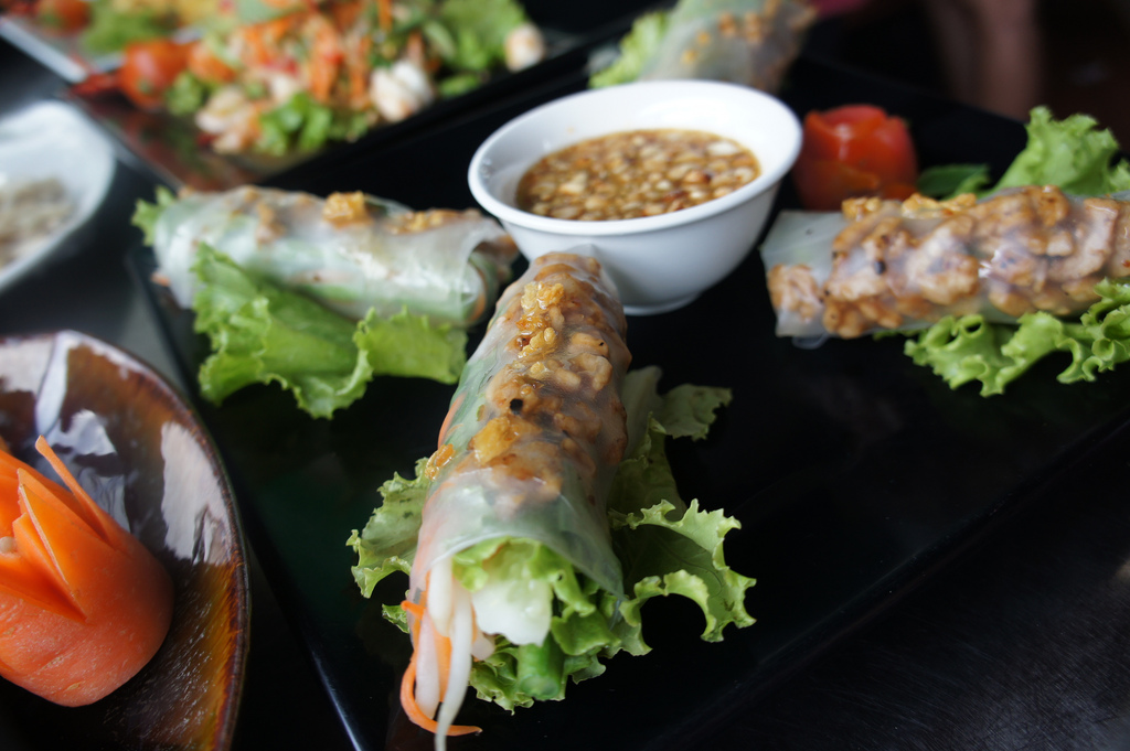 Global Gourmande: Cambodian fresh spring rolls