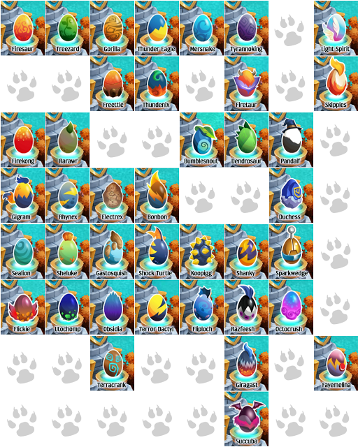 Monster legends fire power egg - winterhg