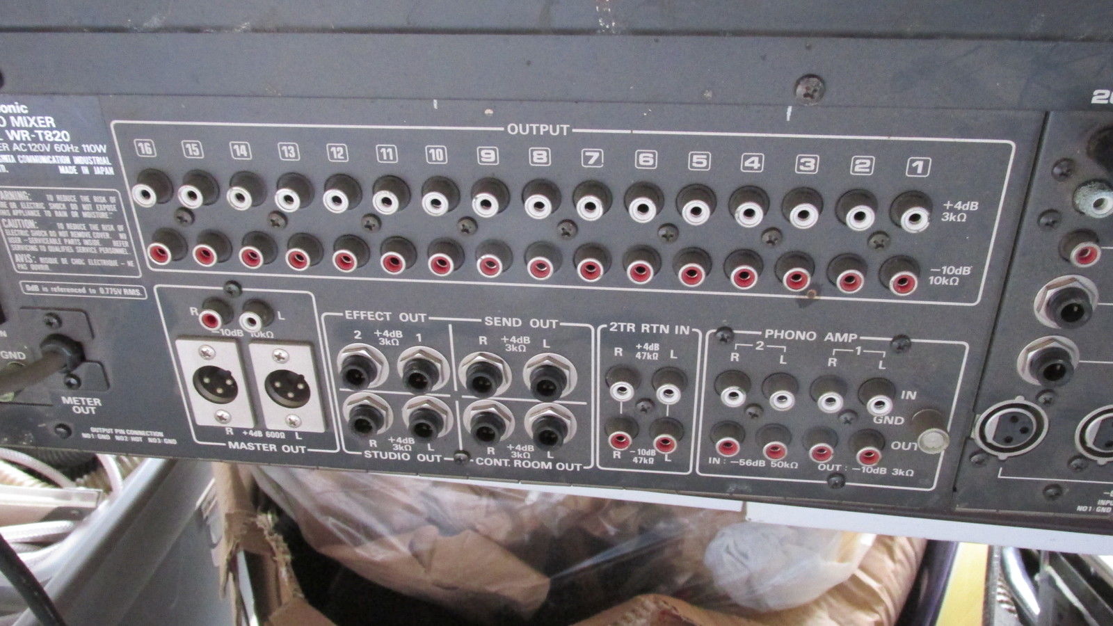 RAMSA Consoles - vintage mixing desks, console, and wr mixer from ...