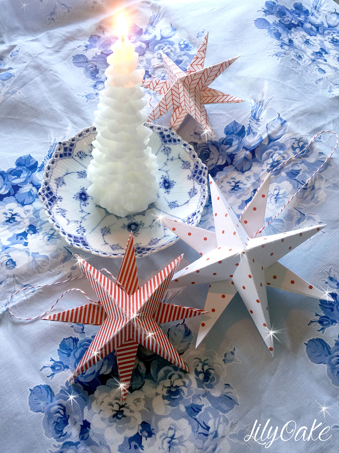 LilyOake: A Star, A Star - Danish Paper Stars