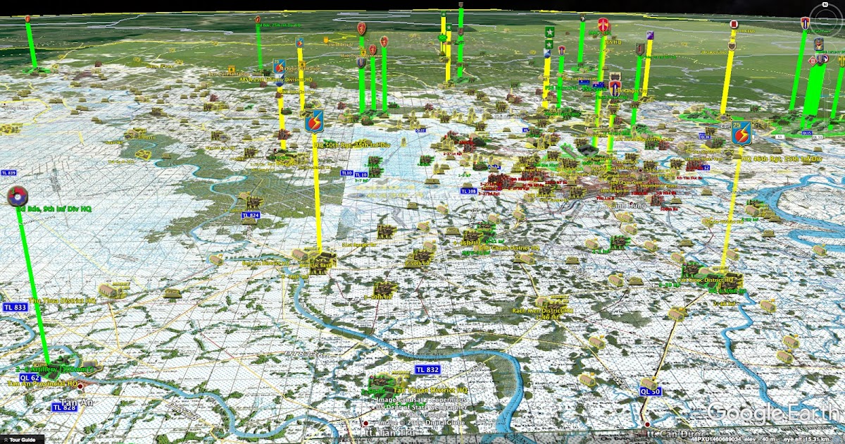 The Digital Military Historian: Google Earth map system for the Vietnam War