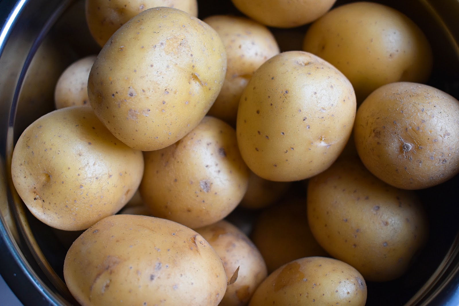 Arugula and Roasted Potato Salad with Warm Pancetta Vinaigrette | Chef Jen