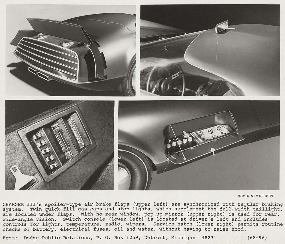 Just A Car Guy: Dodge Charger III Prototype