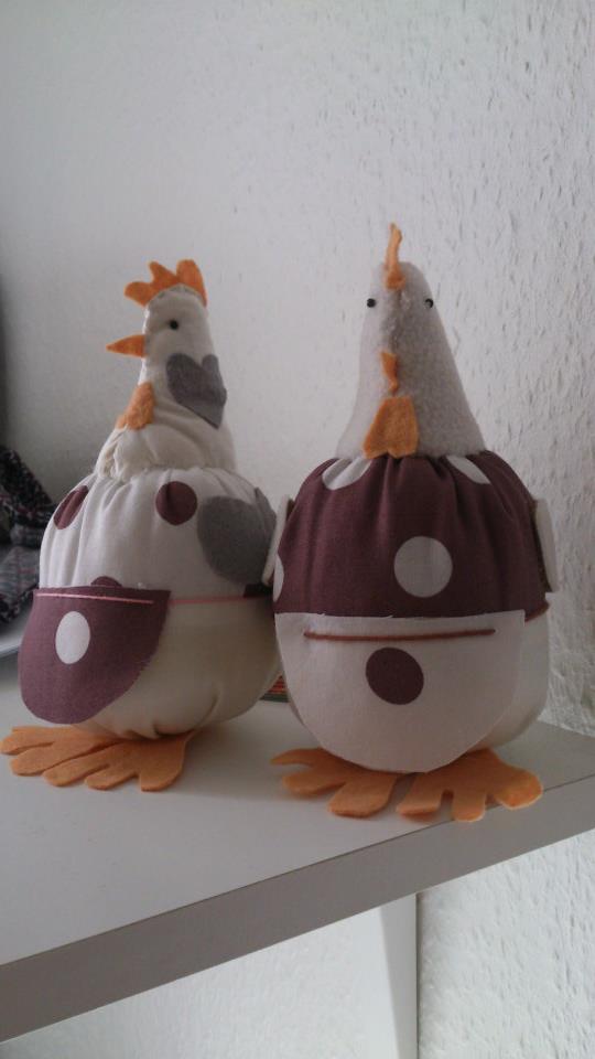 Coton et création : du fil, des aiguilles et des idées : Poules de Pâques