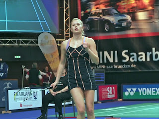 Best Celebrity: Carola Bott Female Badminton Player
