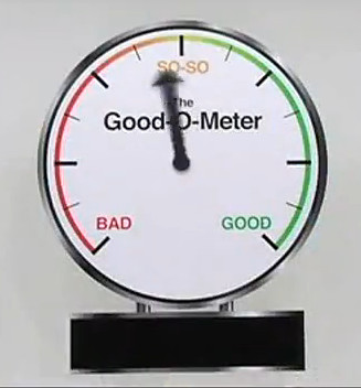 Good - O - Meter : How good do you have to be to get into heaven ...