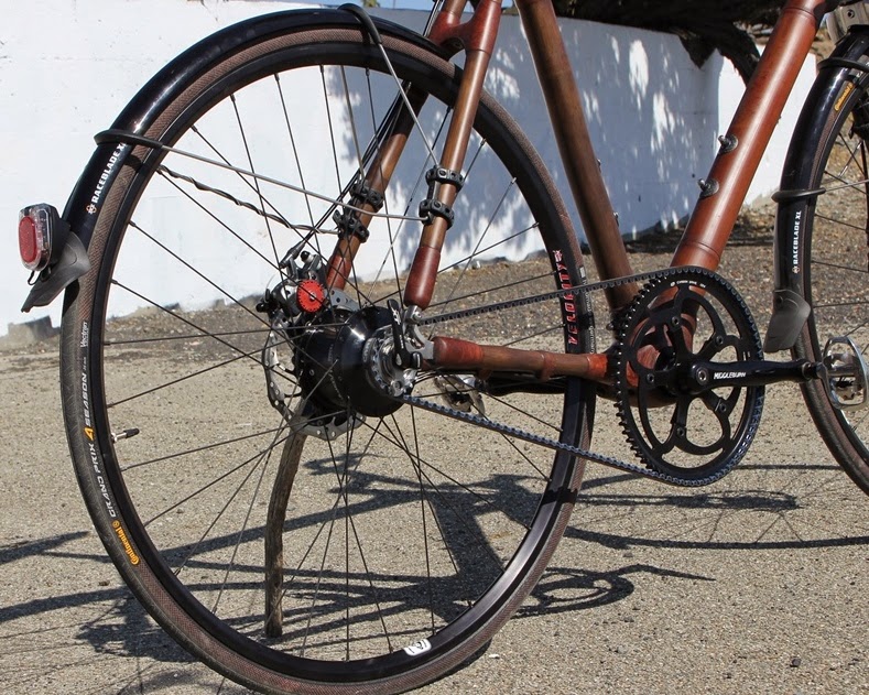 The Monkey Lab: Calfee Design Bamboo Road Bike with Rohloff SPEEDHUB ...