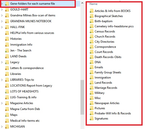 MICHIGAN FAMILY TRAILS : DIGITAL FOLDER ORGANIZING & NAMING MADE EASY ...