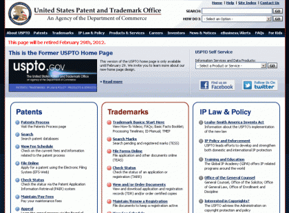 Intellectual Property Planet: Промени в сайта на USPTO - Changes to the ...