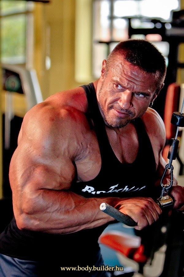 Muscle Lover: Hungarian IFBB Pro bodybuilder Jeno Kiss