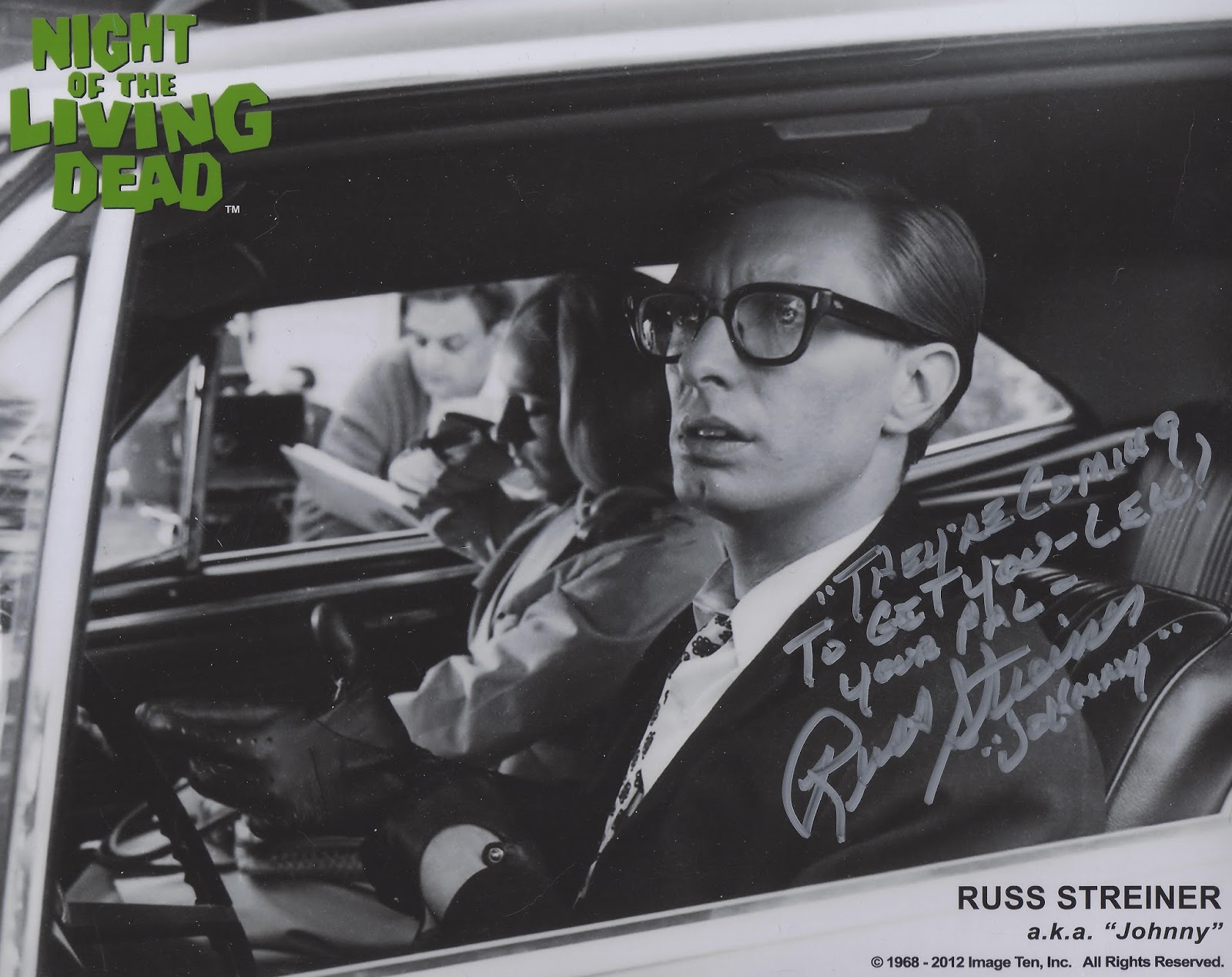 Russ Streiner Walker Stalker Dallas 2016 | Autograph Hound's Blah Blah Blog