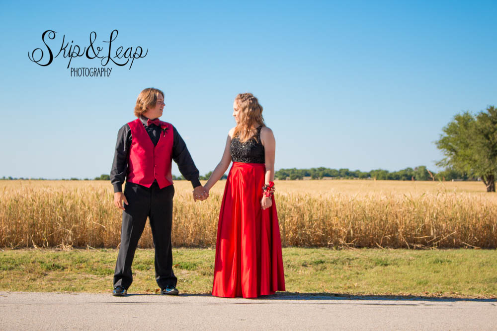 Step Skip Leap: Prom Baseball Session