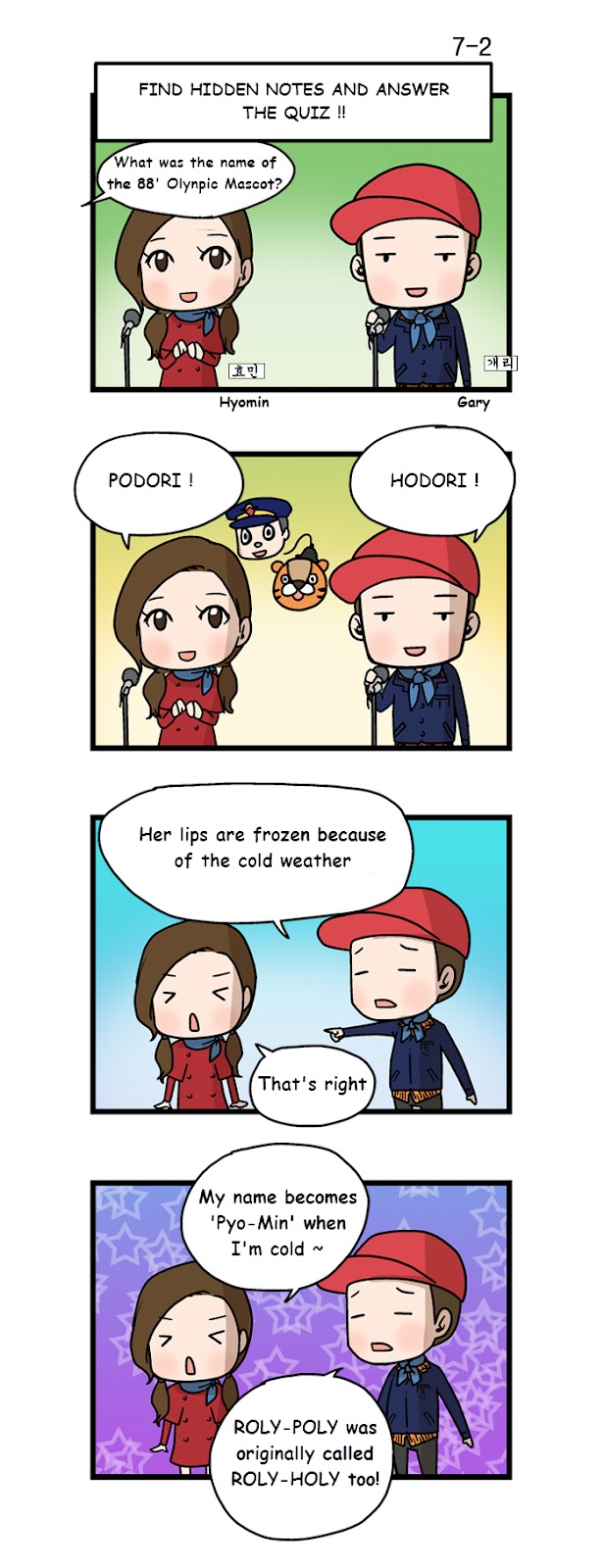 AmethystPurple: Running Man Webtoon Chapter 7