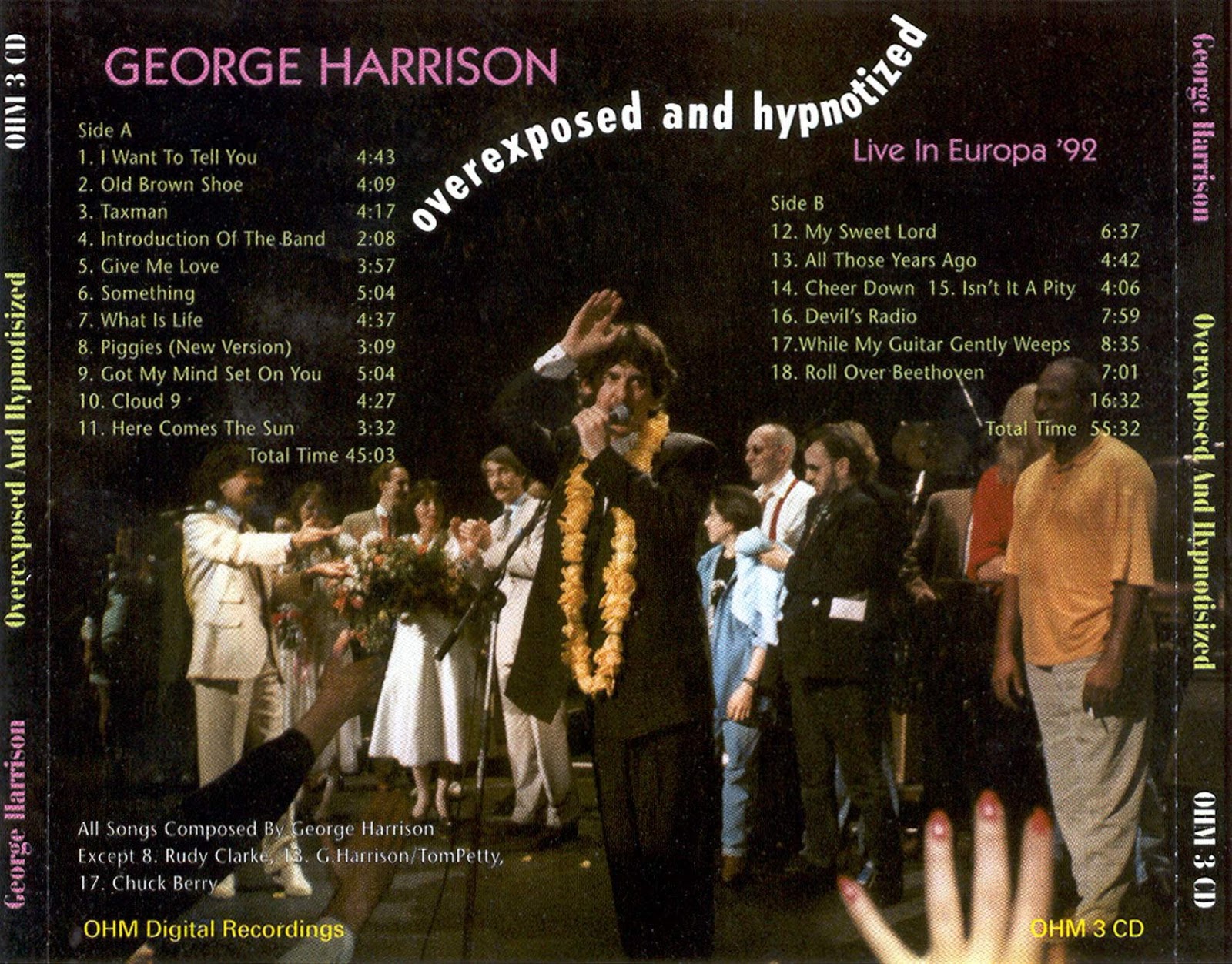 Boot Hill: Another Bootleg Blog: George Harrison 4-6-92 London, England
