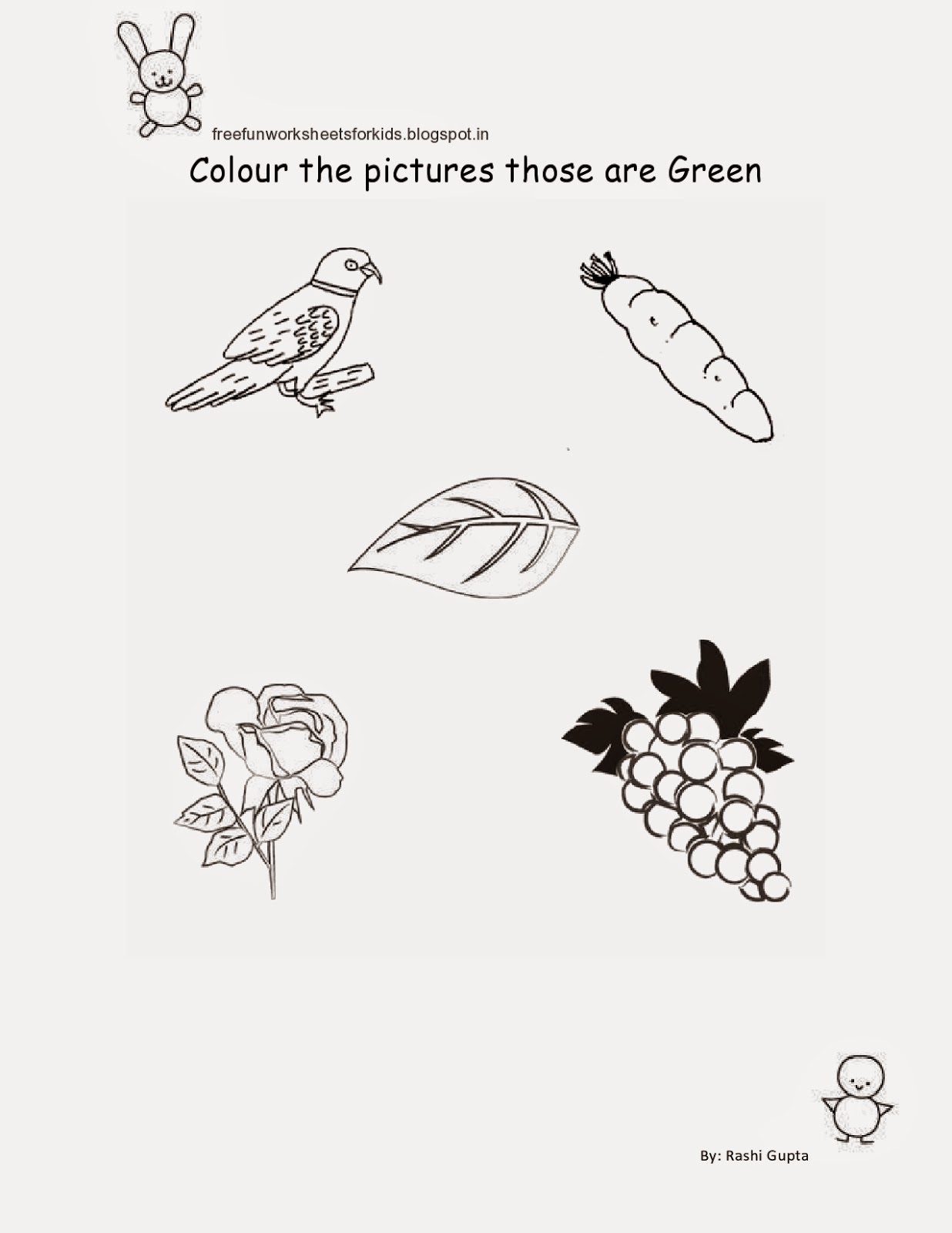 Free Fun Worksheets For Kids: Free Printable Fun Worksheets for Class ...