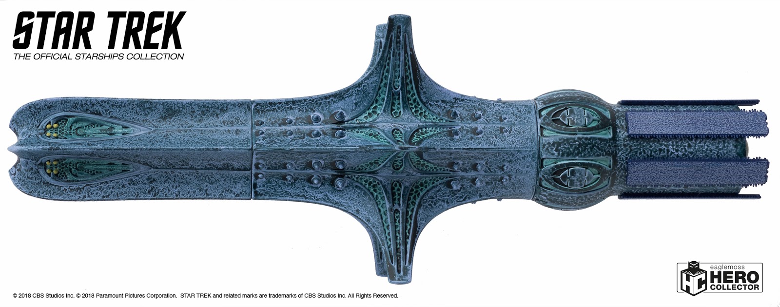 The Trek Collective: Eaglemoss starships: V'Ger and Discovery ships ...