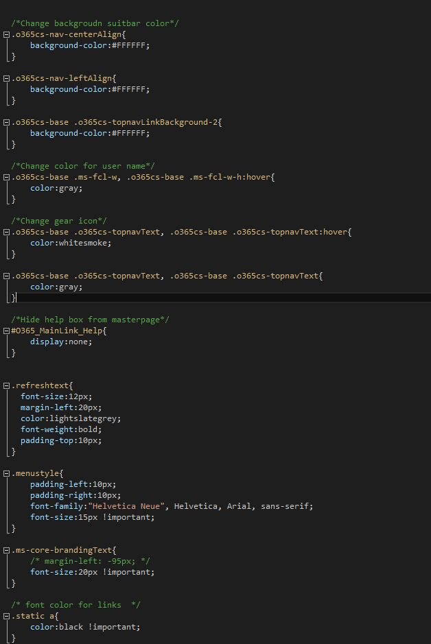 SharePoint Home: Branding SharePoint 2016 Suite bar using SharePoint ...