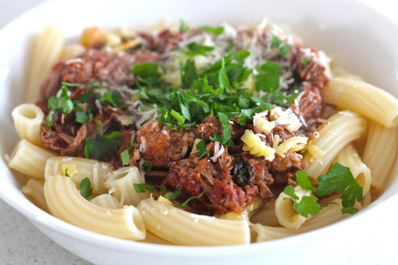 Slow Cooked Lamb Ragu