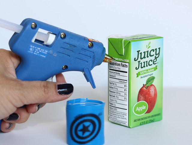 Juice Box Valentine's Day Robot