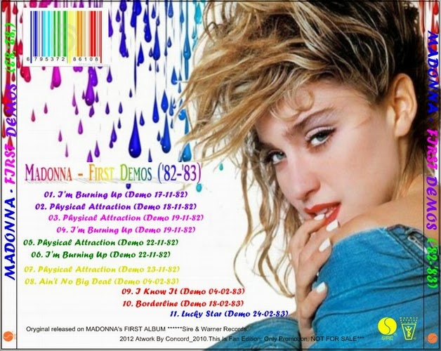 Madonna FanMade Covers: First Demos