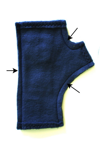Zaaberry: Fingerless Mittens Tutorial