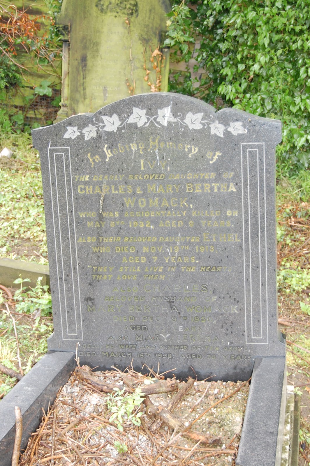 Arksey Village, A History: Old Cemetery N - Z