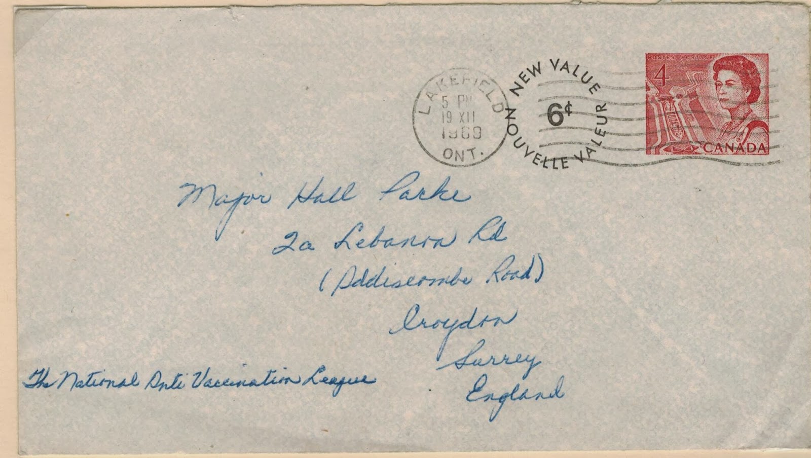 Postal History Corner: 6. United Kingdom and Empire/Commonwealth Letter ...