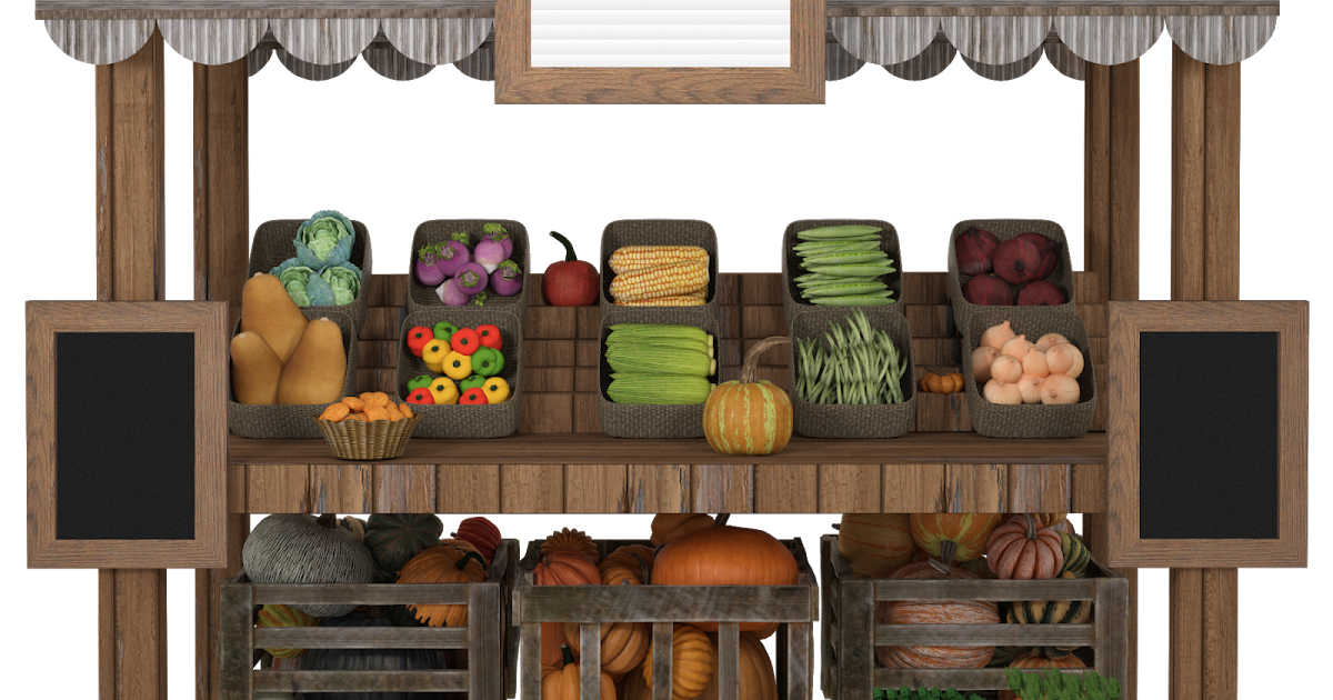 RJs Bits Bobs Props & Pieces: Harvest Stand