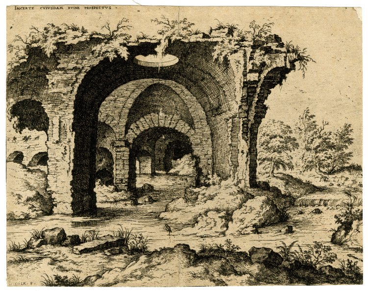 Spencer Alley: Views of Roman Architecture and Ruins, 16th century