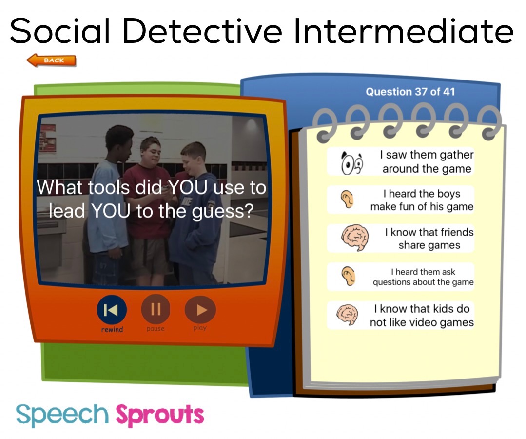 Social Skills APP Review: Social Detective Intermediate App - Speech ...