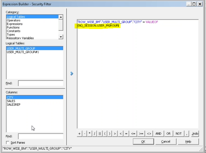 OBIEE: Row-wise initialization: Variables Extension