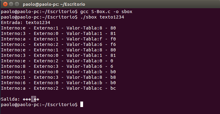 PaoloProgrammer: S-Box