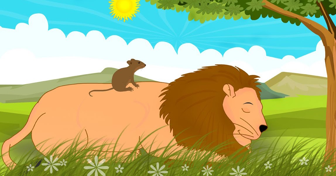 Lion and Mouse Short Story ~ Cute Inspirational Moral Stories for Kids