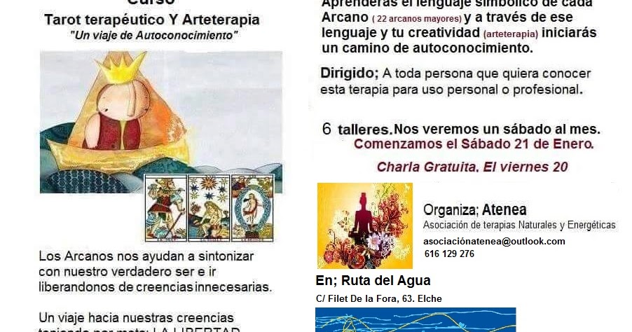 ATENEA : Curso "Tarot Terapéutico y Arteterapia"