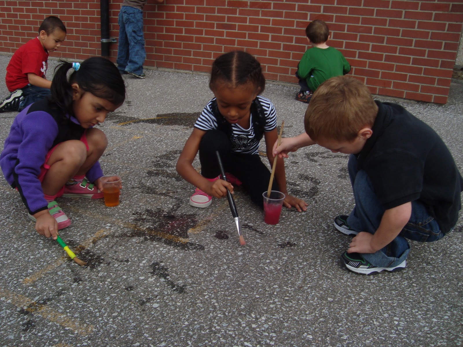 Joyful Learning in the Early Years: Coloured Water Painting