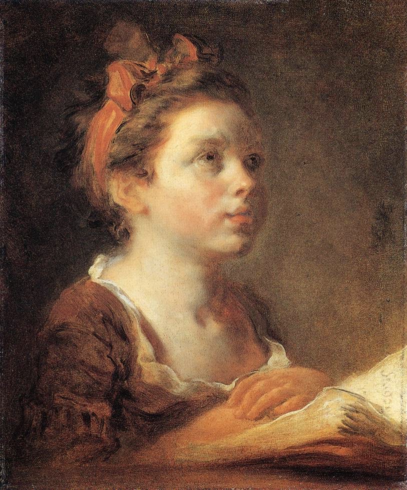 Jean-Honoré Fragonard | A Young Scholar, 1778 | Tutt'Art@ | Masterpieces