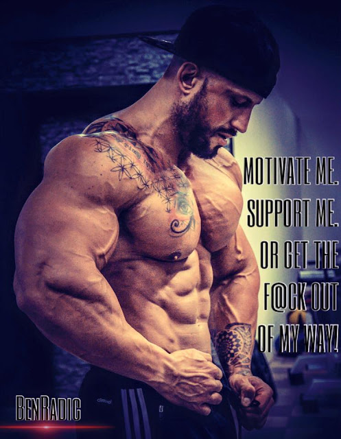 Muscle Lover: Slovenian bodybuilder Benjamin Radic