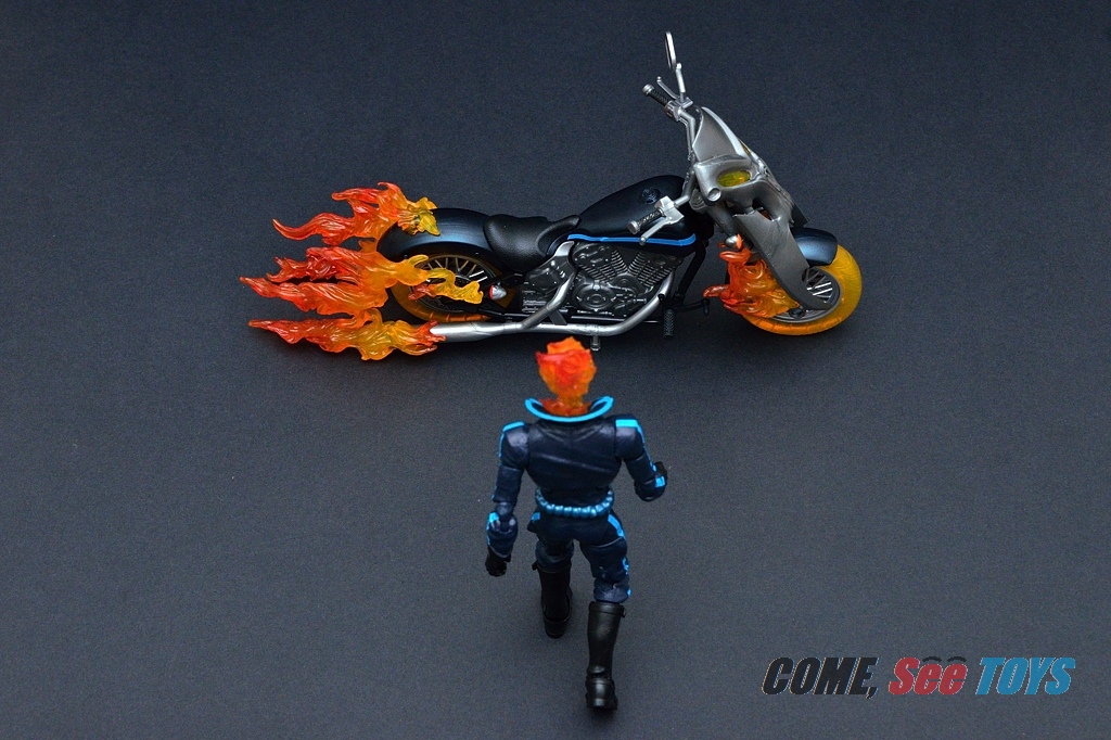 Come, See Toys: Marvel Legends Series Ghost Rider with Bike