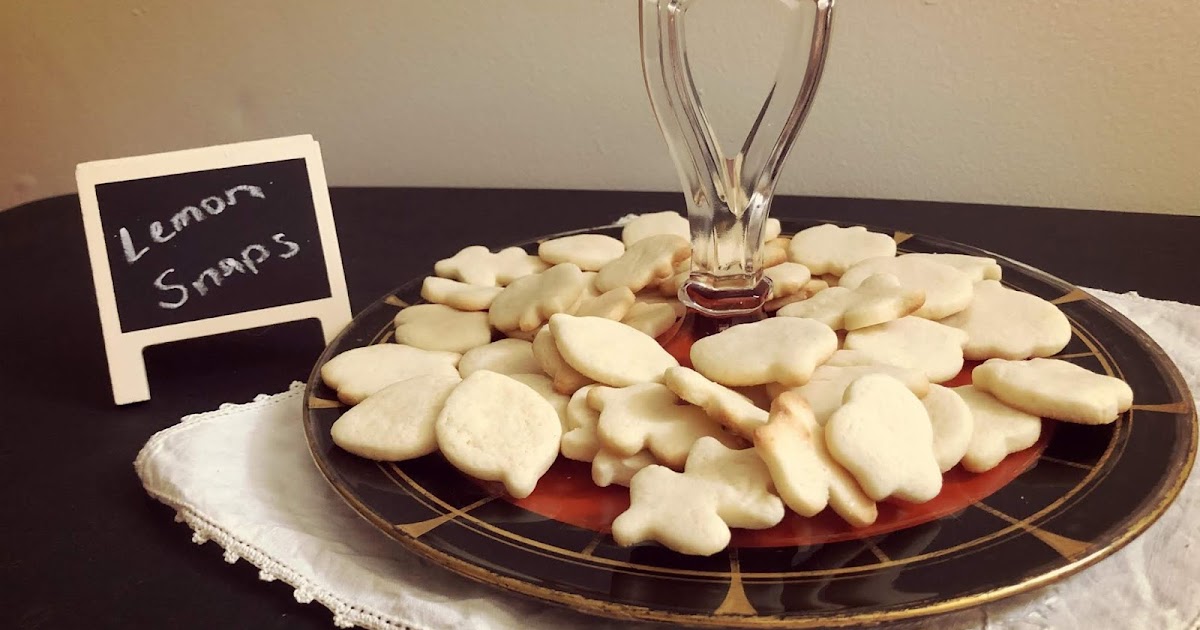 Jenn Cooks That: Lemon Snaps