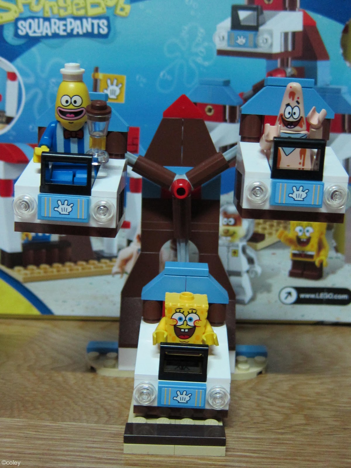 Coley's Just Saying...: Sofia's Post: SpongeBob Lego