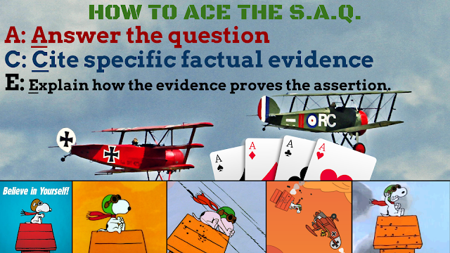 World History Advanced Placement with Mr. Duez: SAQ