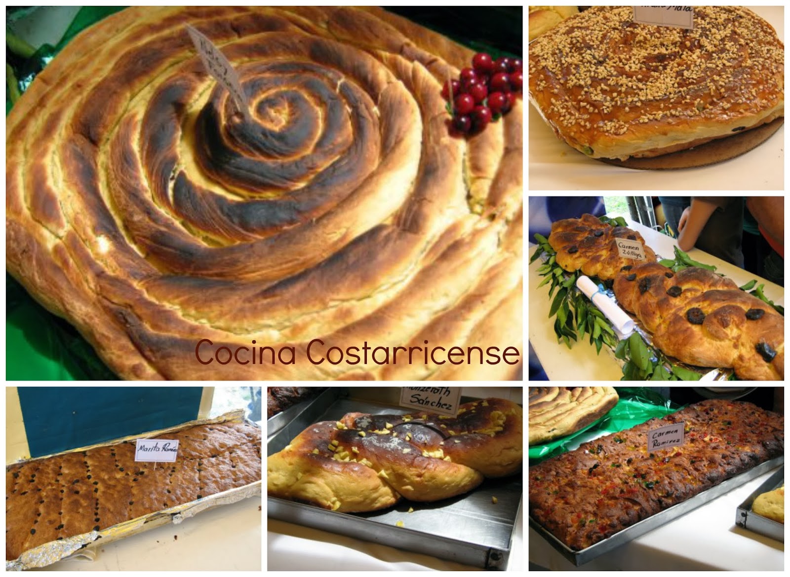 Cocina Costarricense: pan casero