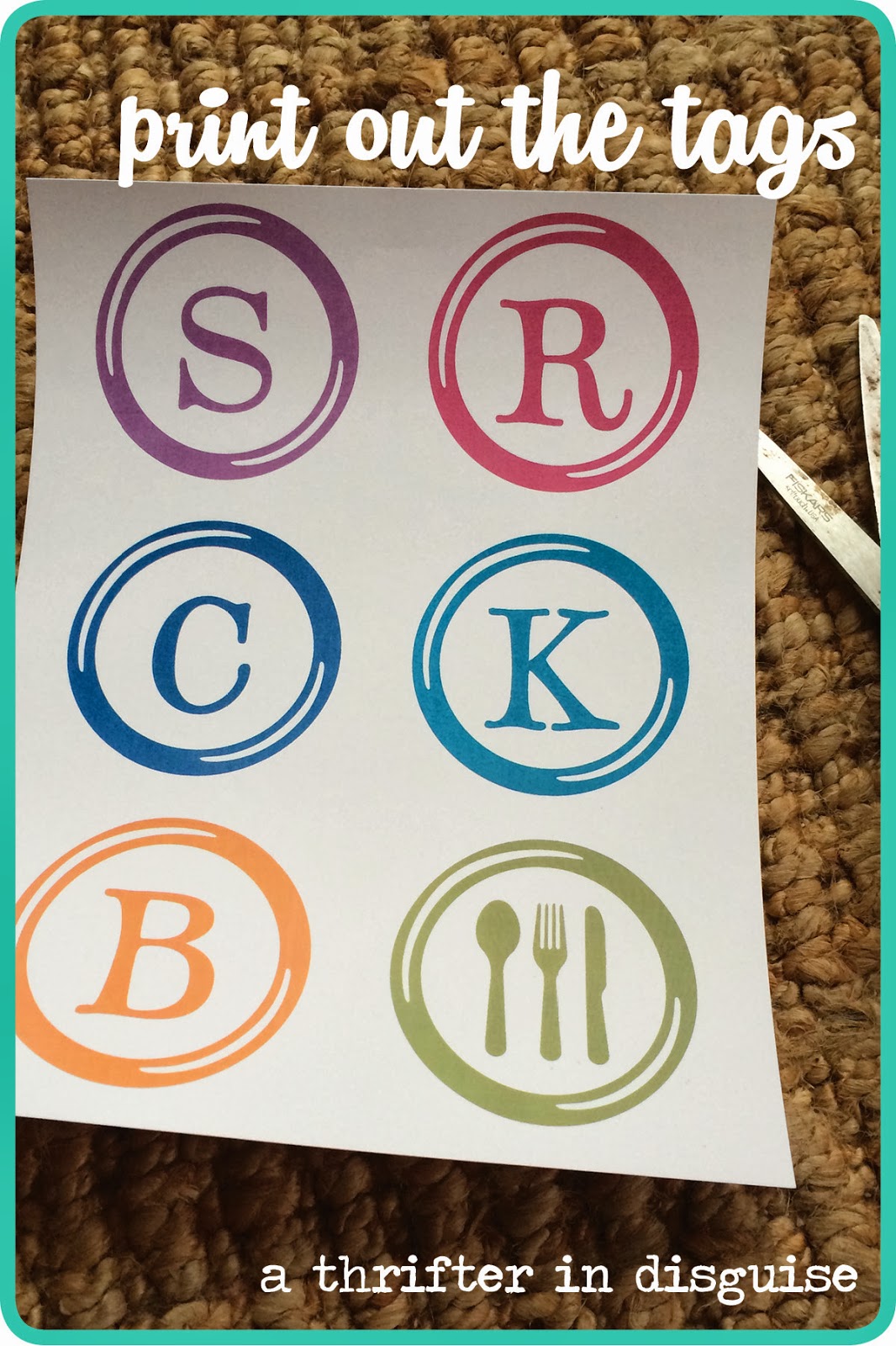 A Thrifter in Disguise: An Organized Laundry Folding Station